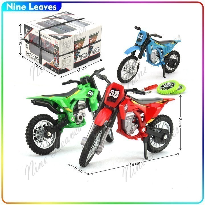 Jual DIECAST Motor Motocross 1:18 Mainan Metal Koleksi Miniatur ...
