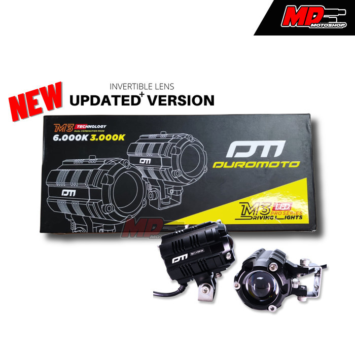 Jual Lampu LED SenLo Duromoto M3 Pro Fog Lamp Lampu Tembak Motor Mobil ...