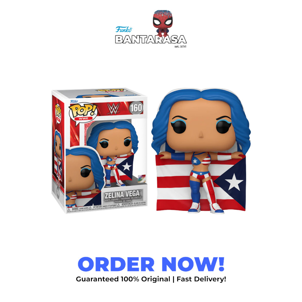 Jual Funko Pop! WWE - Zelina Vega with Flag Pop! Vinyl Figure | Shopee ...