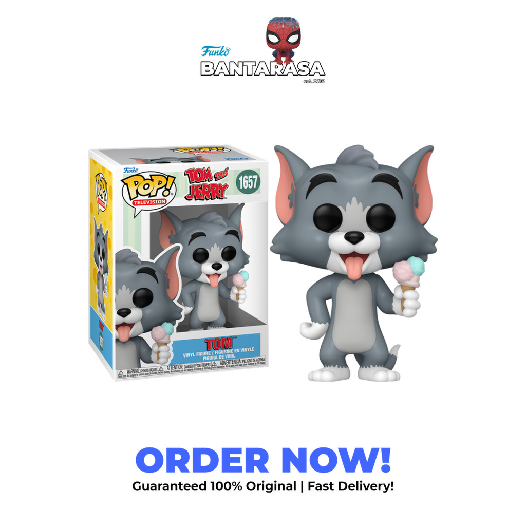 Jual Funko Pop! Tom & Jerry - Tom with Ice Cream Pop! Vinyl Figure ...