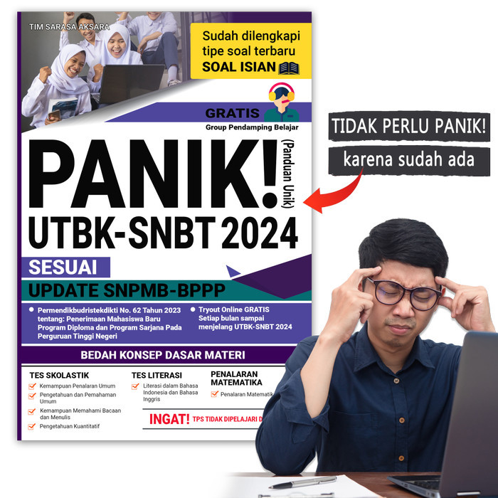 Jual BUKU UTBK SNBT 2023 PANIK ( PANDUAN UNIK ) UTBK SNBT 2023 | Shopee Indonesia