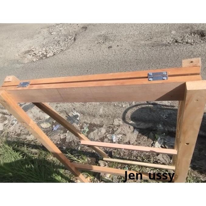 Jual Hemat (Ori) Standing Banner Kayu (T100Xl50) Rangka Banner | Stand ...