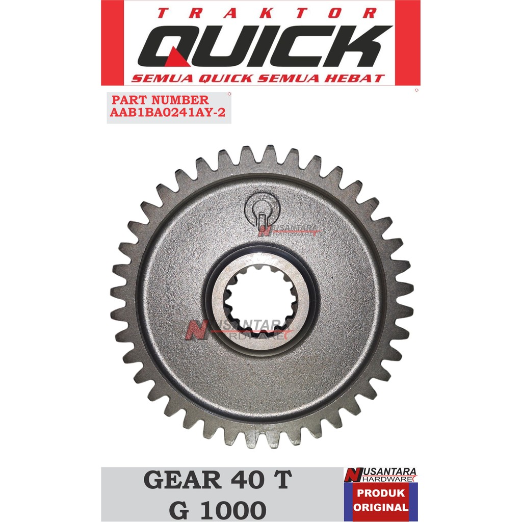 Jual gear 40 t g 1000/g 3000, gear 40 mata traktor g 1000/g 3000, gigi 40 mata traktor g 1000/ g ...