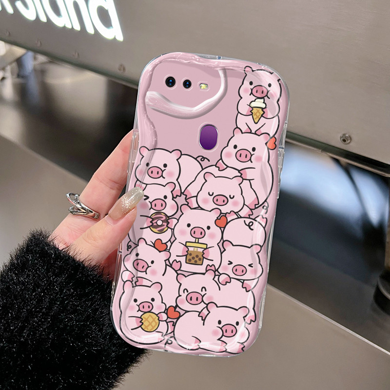 Jual Casing Hp Untuk OPPO F9 F9 Pro Realme 2 Pro Realme U1 Case Casing Pandas dan Babi pola ...