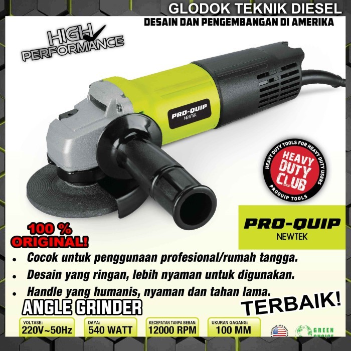 Jual Mesin Gerinda Tangan Angle Grinder Gurinda Heavy Duty Tools ...