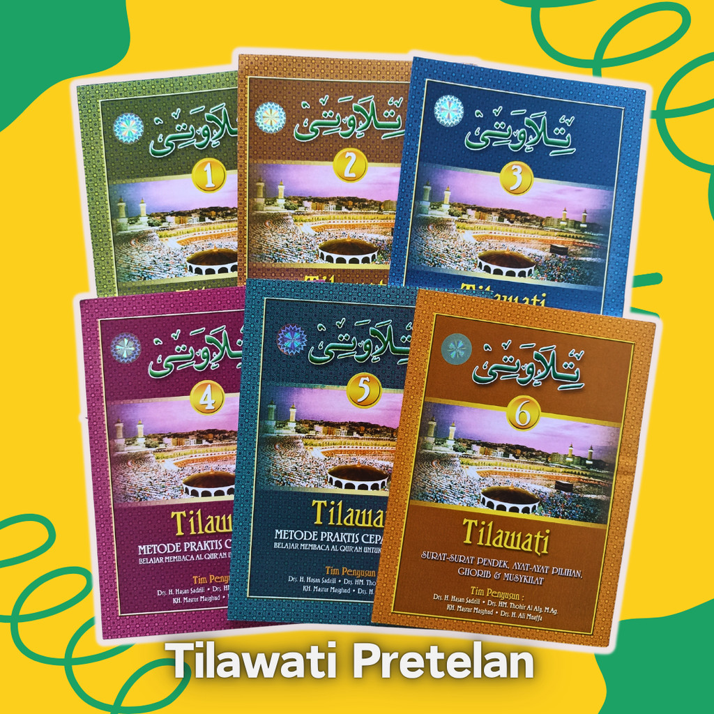 Jual Tilawati 1-6 Pretelan Asli Original | Shopee Indonesia