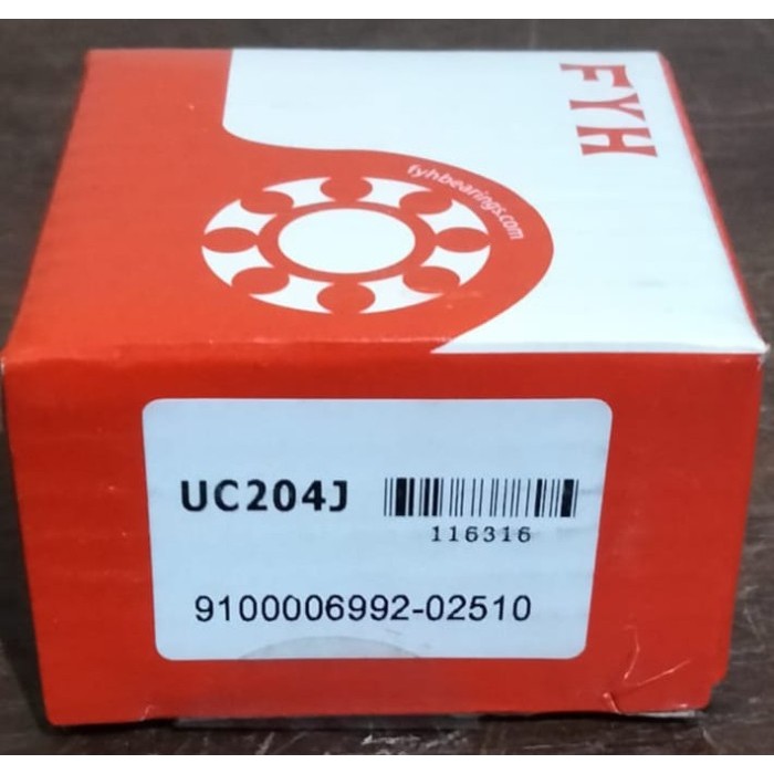 Jual BEARING PILLOW BLOCK UC 204 AS 20MM FYH JAPAN | Shopee Indonesia
