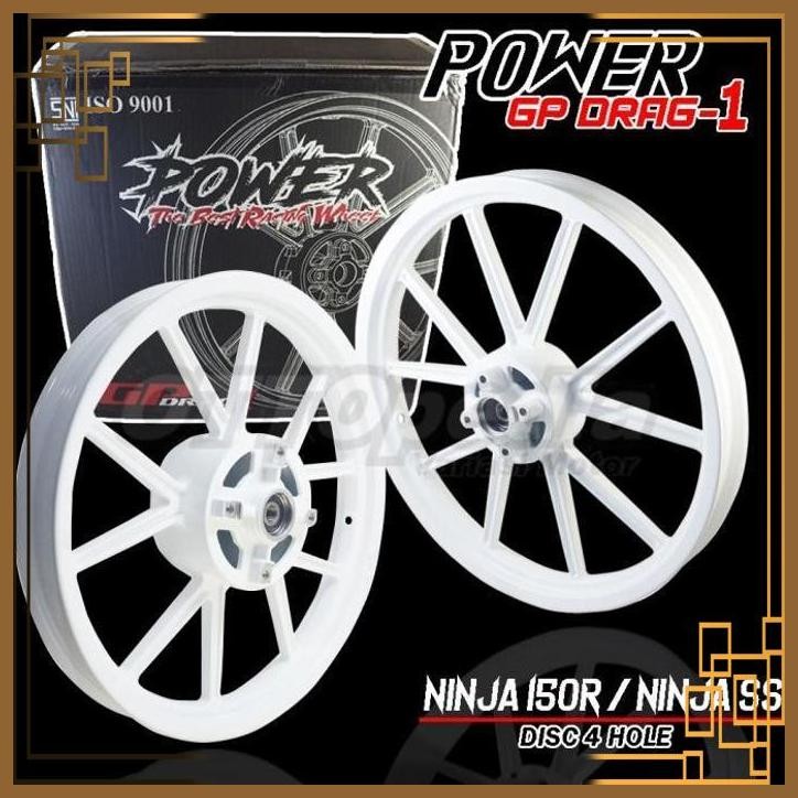 Jual [BSM] VELG POWER PNP NINJA 150R / NINJA SS 150 GP WHEEL DRAG MODEL ...