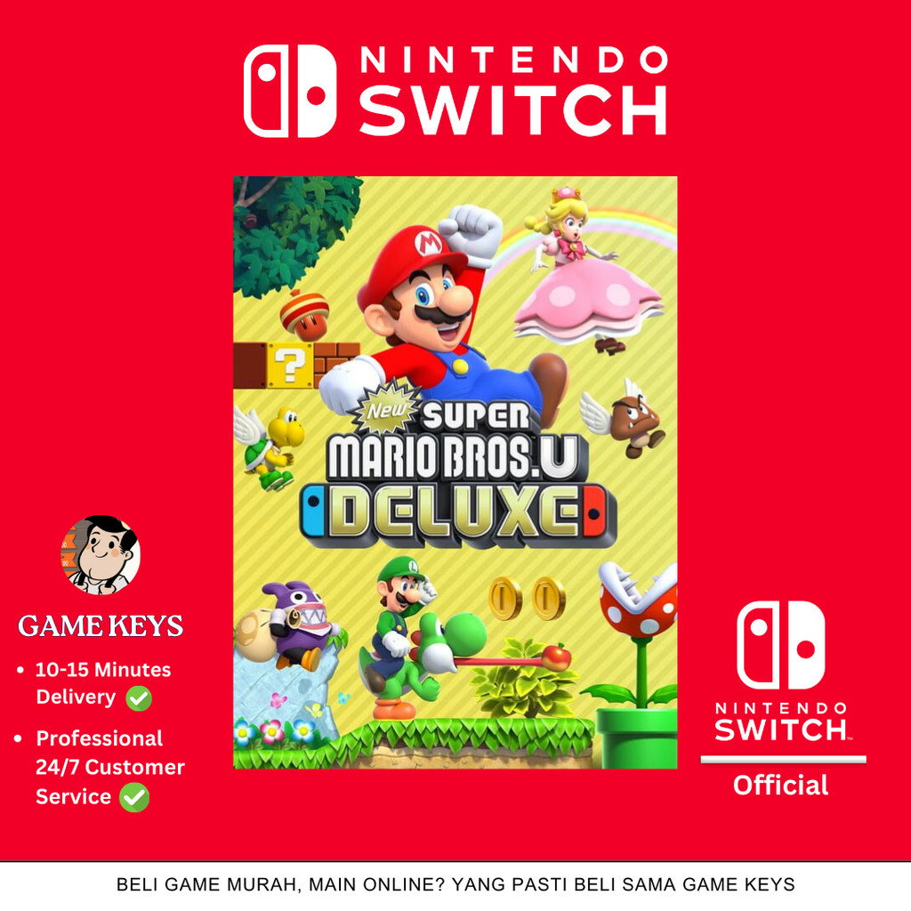 Jual Super Mario Bros Ultimate Deluxe |Nintendo Switch | Shopee Indonesia