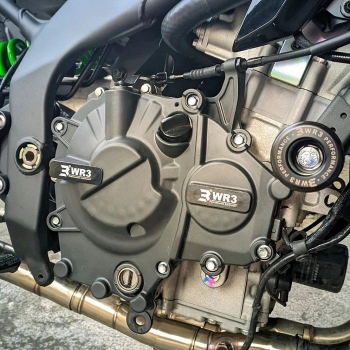 Jual Populer Cover Mesin Engine Case Wr3 Original Kawasaki Zx25R Zx 25R ...