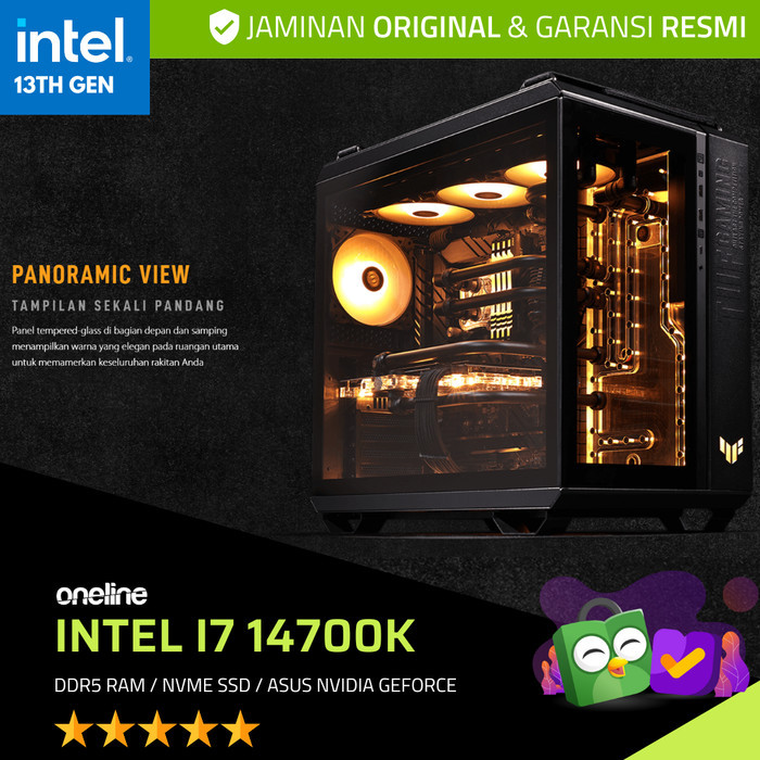 Jual PC ASUS Intel Core i7 14700K ROG Strix RTX 4000 Series PC Rakitan | Shopee Indonesia
