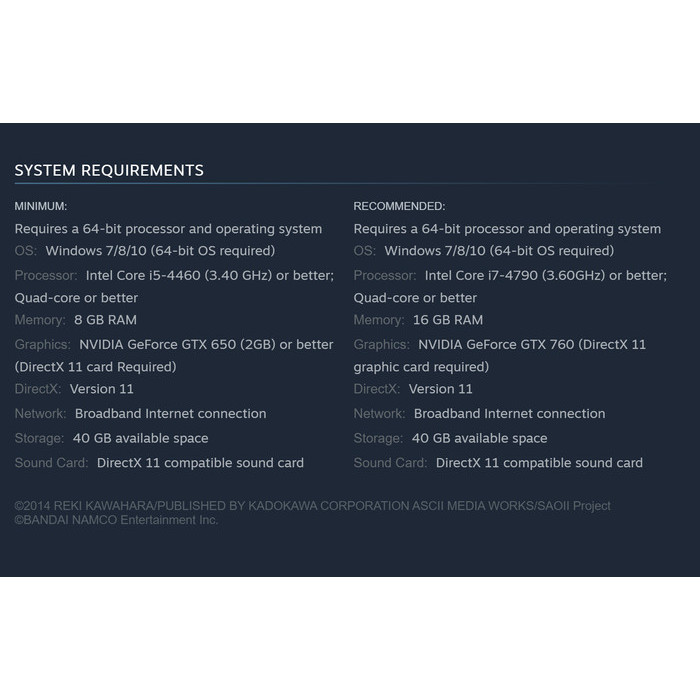 Jual Sword Art Online: Hollow Realization Deluxe Edition Game PC Original | Shopee Indonesia