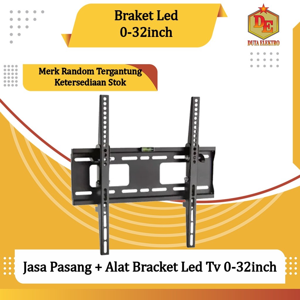Jual Alat Bracket Led Tv 0-32inch Free Pasang | Shopee Indonesia