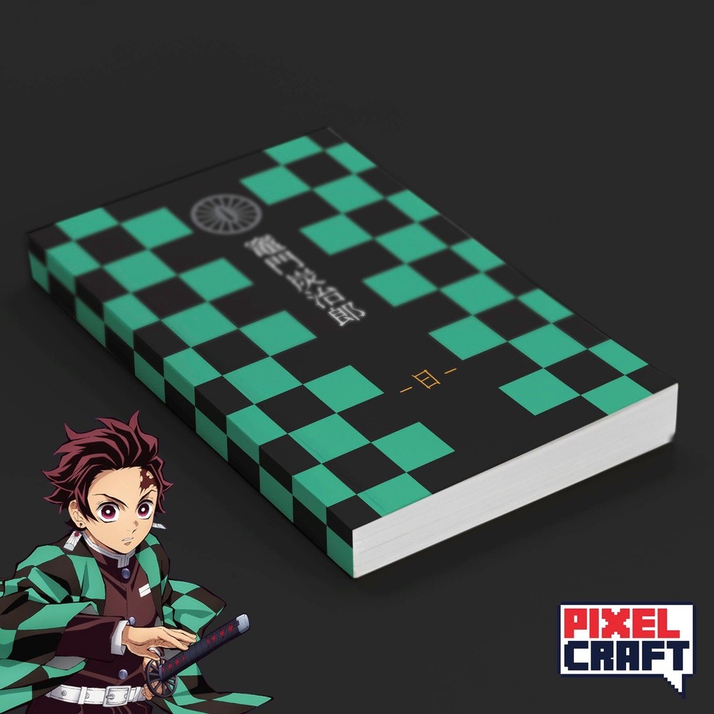 Jual Pocket Note Anime KIMETSU NO YAIBA Softcover A6 Motif Tanjiro ...