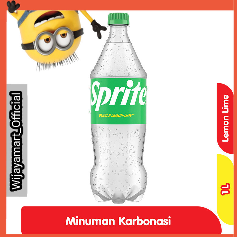 Jual Sprite Original Minuman Soda Rasa Lemon Jeruk Nipis Botol 1 L ...