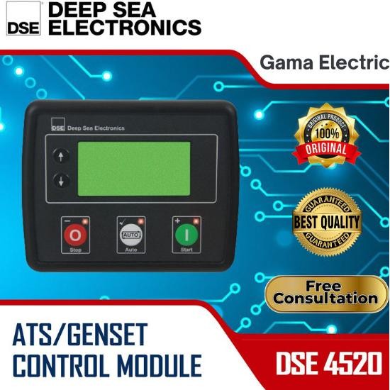 Jual DEEPSEA DSE4520 PANEL DSE 4520 MODUL GENSET ATS AMF CONTROLLER MODULE ORIGINAL DAN ...