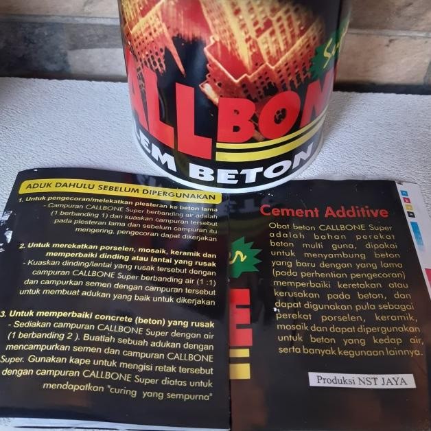 Jual Lem Beton Callbone | Perekat Beton | Lem Kerak | Shopee Indonesia