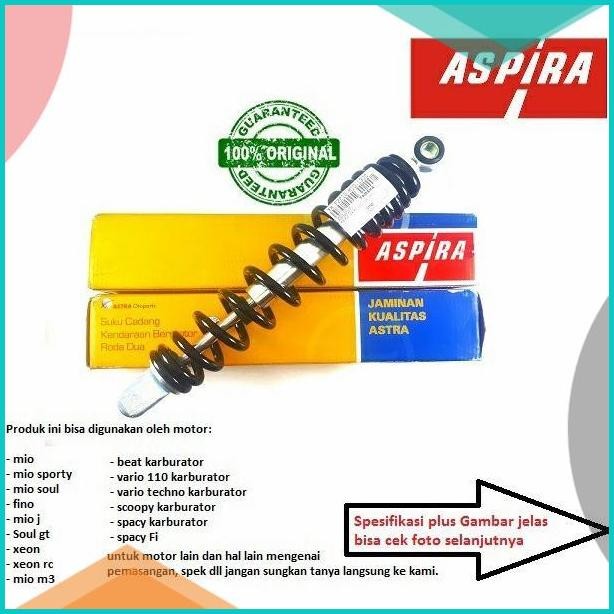 Jual SHOCK MIO SPORTY MIO J MIO M3 FINO XEON SOUL GT ASPIRA ASTRA ...