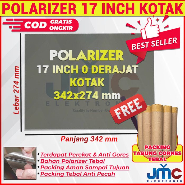 Jual POLARIZER POLARIS LCD MONITOR 17 INC 0 DERAJAT 342X274MM DIMENSI ...