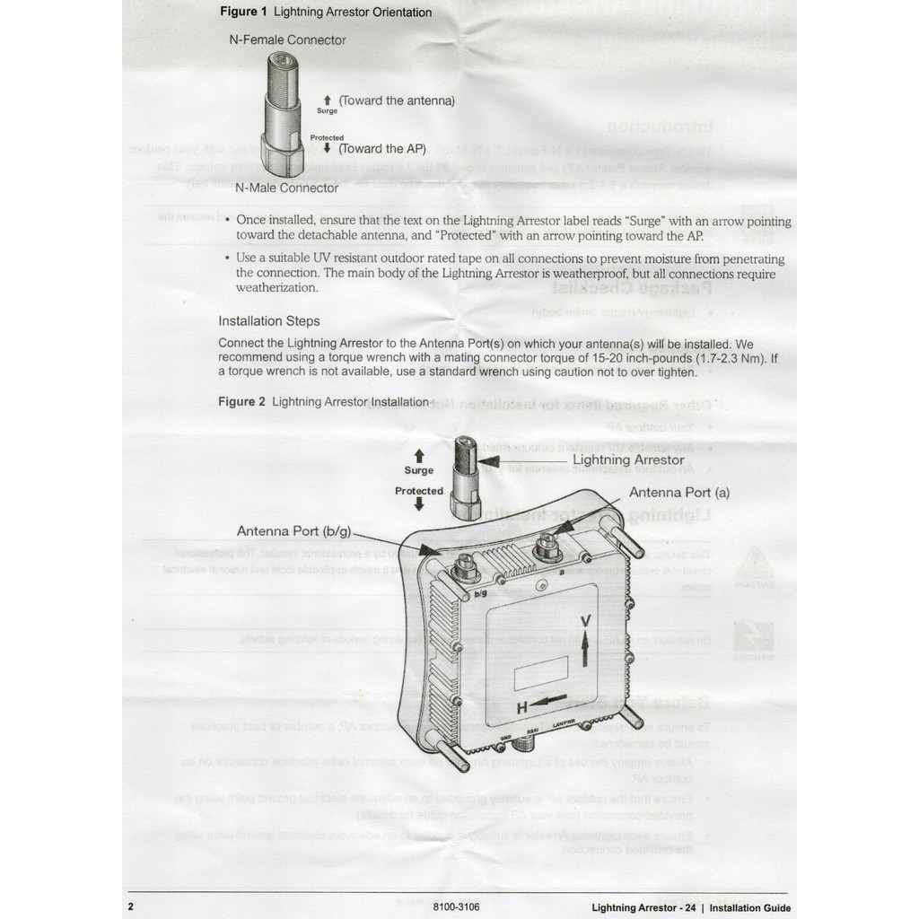 Jual Lightning Surge Arrester Model BPF-NFM-2P4 Merk POLYPHASER ...