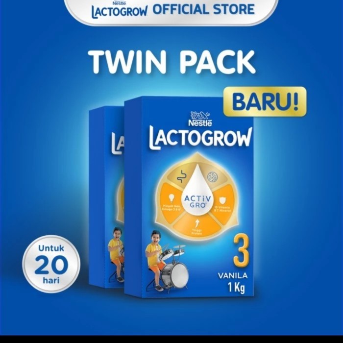 Jual Lactogrow 3 1 Kg | Shopee Indonesia