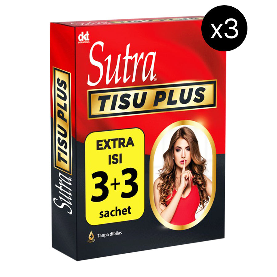 Jual Special Bundling - Sutra Sutra Tisu Plus - 6 Sachets (3 Box ...