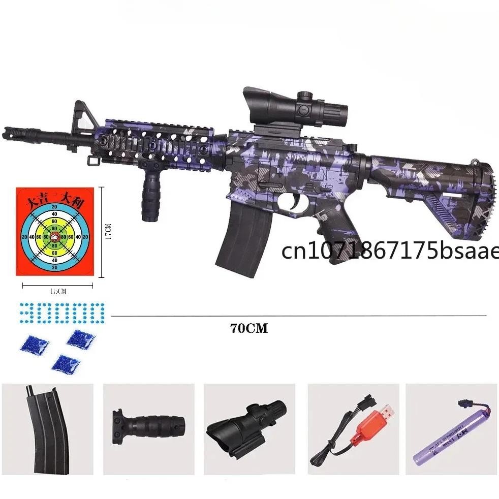 Jual ELECTRIC M416 TOY GUN AUTOMATIC GEL BULLET BLASTER CHILDREN TOYS ...