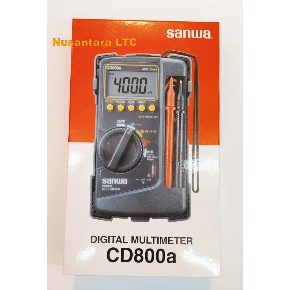 Jual MULTITESTER DIGITAL SANWA CD800A 0411T | Shopee Indonesia