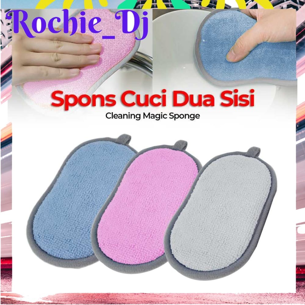 Jual BUSA SPONS CUCI DUA SISI CLEANING MAGIC SPONGE - BE10 | Shopee ...