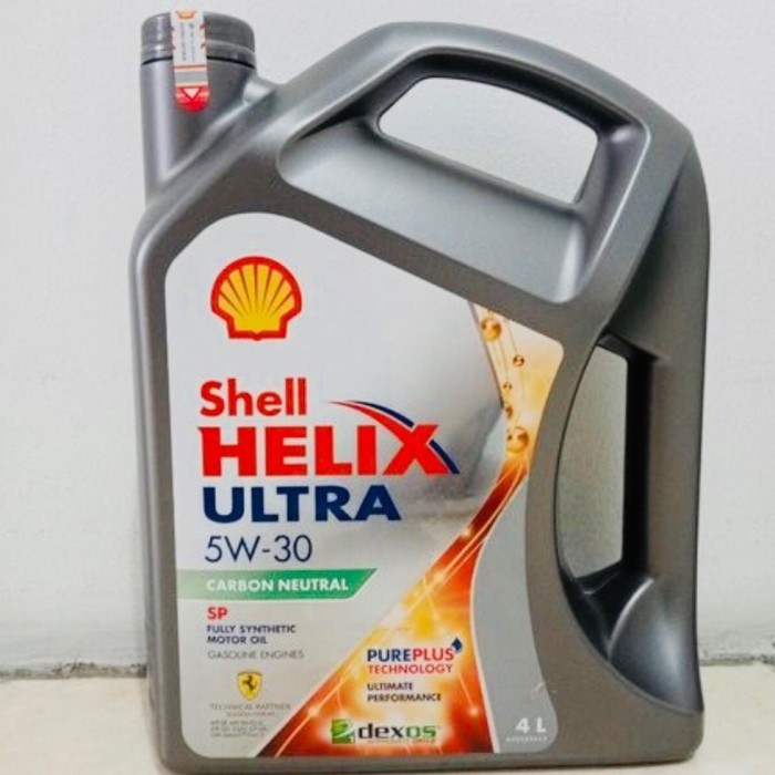 Jual Oli Shell Helix Ultra Ultra 5W 30 4L / Gratis Filter Oli Harga ...