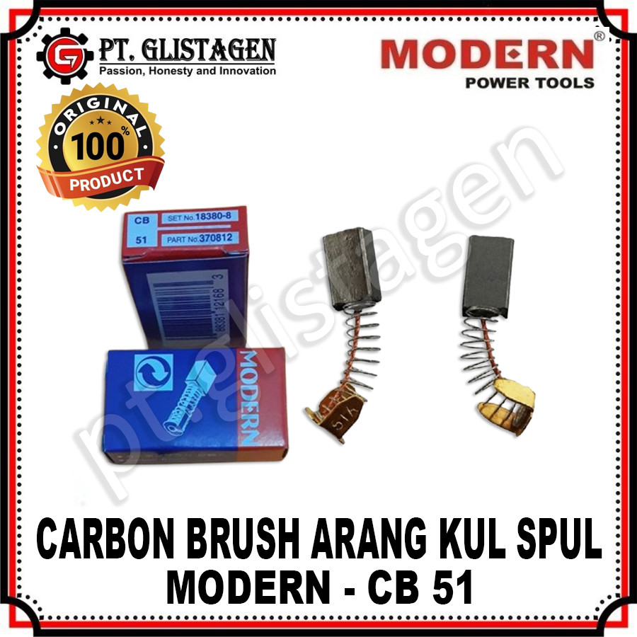 Jual MODERN CB51 CB 51 Carbon Brush Arang Kul Planer Sugu Wood Trimmer ...