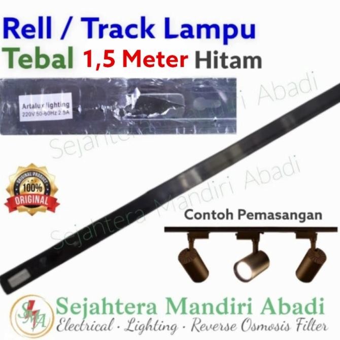 Jual HARGA DISC - Rell Lampu Artalux Bahan Tebal Track Light 1,5 Meter ...