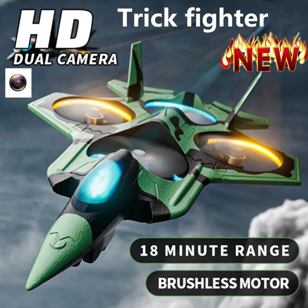 Jual BRUSHLESS DRONE TRICK 4 ROTOR RC GLIDER AIRCRAFT AERIAL ...