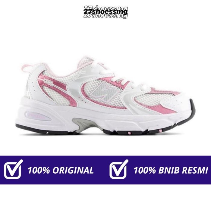 Jual New Balance 530 GR530RK White Pink/Sugar Pink GS 100% Original ...