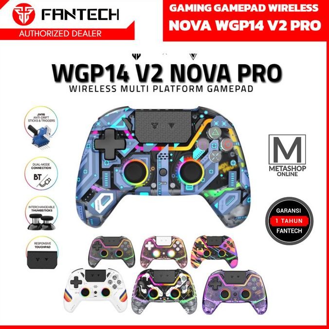 Jual TERBARU - Fantech Gamepad Wireless Hall Effect NOVA WGP14 V2 PRO ...