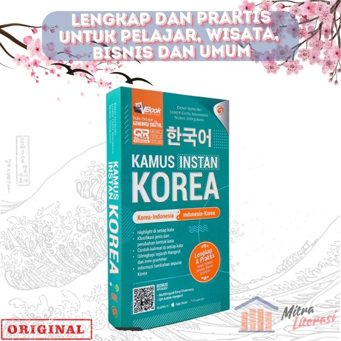 Jual Buku Belajar Bahasa Korea: Kamus Instan Korea Lengkap dan Praktis | Shopee Indonesia