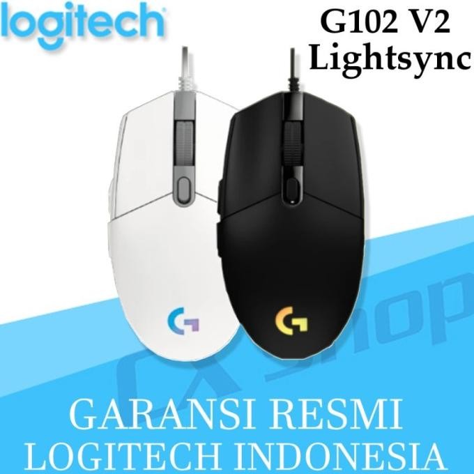 Jual NEW Logitech Gaming Mouse G102 Lightsync - GARANSI RESMI | Shopee Indonesia