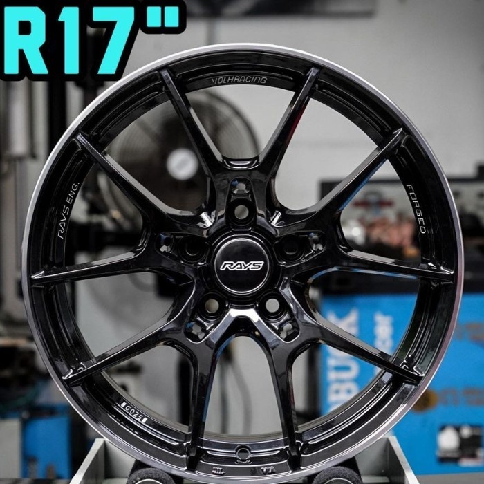 Jual velg mobil racing r17 RAYS GO25 ring 17 Innova terios rush Xpander ...
