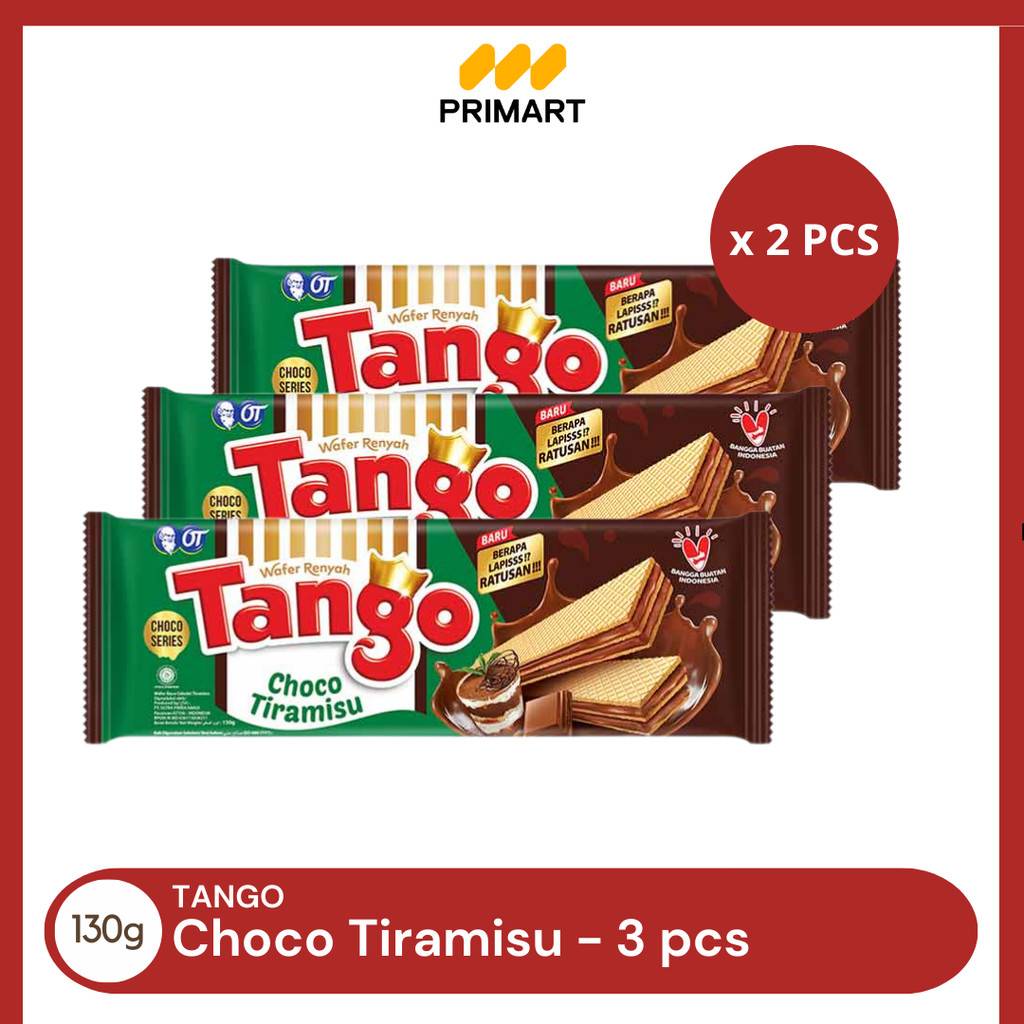 Jual Tango Wafer Choco Tiramisu 110gr - 3 PCS | Shopee Indonesia