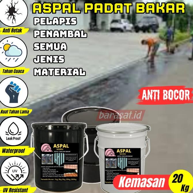 Jual ASPAL BAKAR PELAPIS ANTI BOCOR DAK BETON PELAPIS JALAN BAIK BETON ...