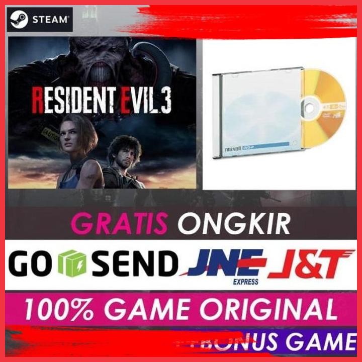 Jual (ONEL) RESIDENT EVIL 3 REMAKE / RE 3 | GAME PC | ORIGINAL STEAM | Shopee Indonesia