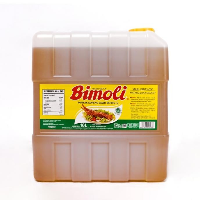 Jual Minyak Goreng Bimoli 18 Liter / Jerigen 18L - FAST DELIVERY ...