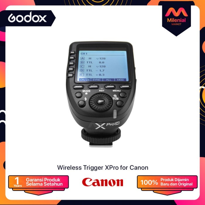 Jual Trigger XPro C TTL Wireless Flash | Shopee Indonesia