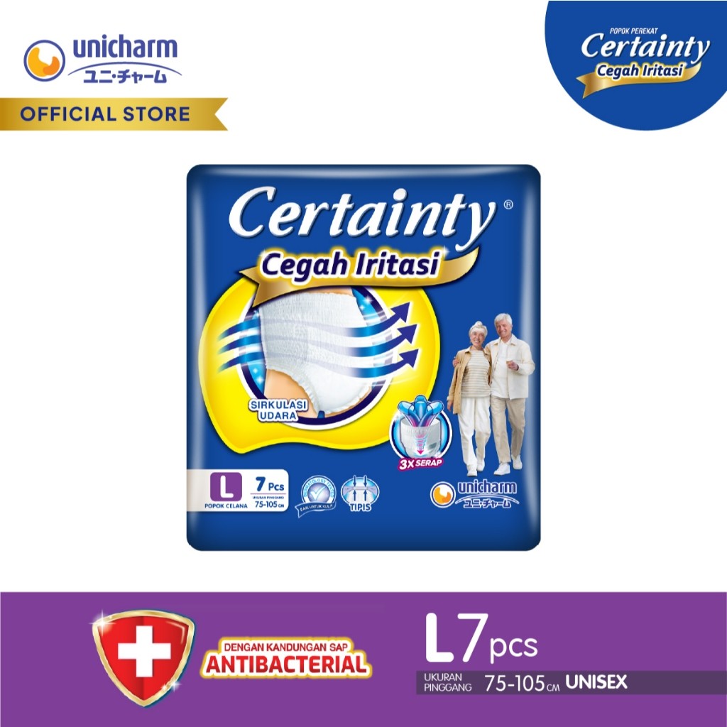 Jual Certainty Popok Celana L7 | Shopee Indonesia