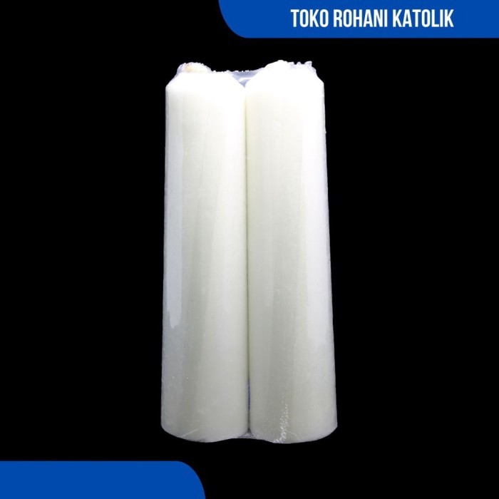 Jual MURAH LILIN ALTAR POLOS 20-25 CM / LILIN DOA KATOLIK / LILIN BESAR ...
