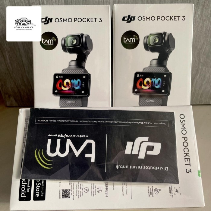 Jual Dji Osmo Pocket 3 Basic Garansi Resmi Tam | Shopee Indonesia