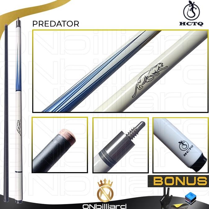 Jual HCTQ Cue Stick Billiard Carbon Graphite Play Low Deflection Stik Biliar Billiar Biliard ...