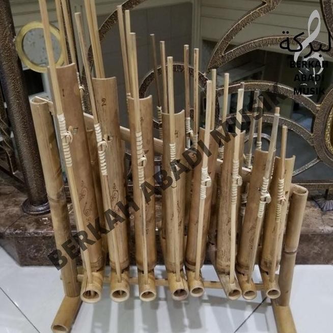Jual ! CALUNG BAMBU ANGKLUNG BAMBU ANGKLUNG 8 NADA ANGKLUNG 1 OKTAF ...