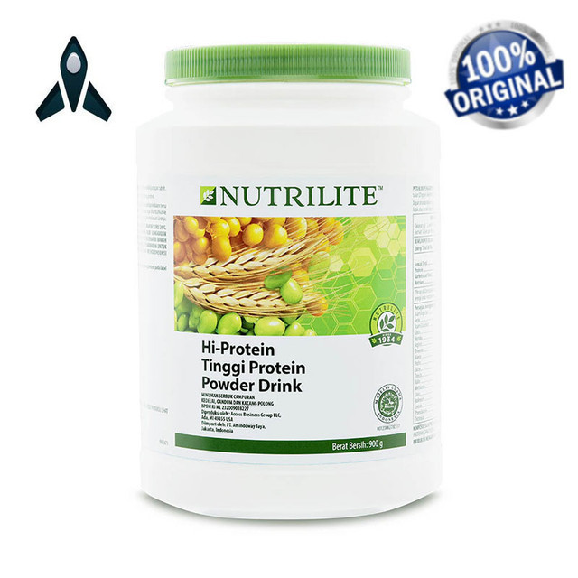 Jual Nutrilite Hi-Protein All Plant Family Size 900g Amway Original ...