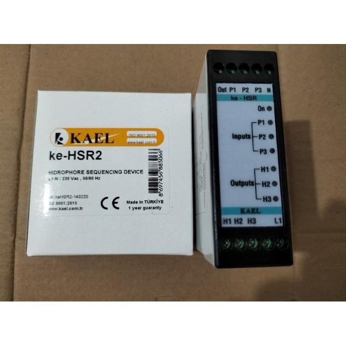 Jual KAEL Hydrophore Sequencing Relay / Devices ke-HSR2 230 VAC ...